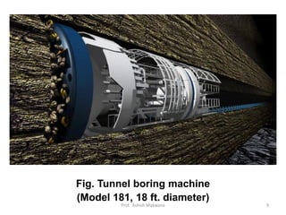 Tunnel boring machines_Advanced Construction Technology (Semester-6 ...