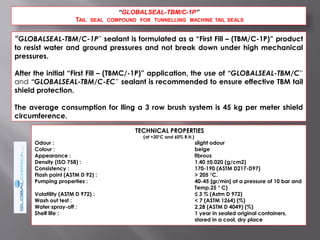 MAIN BEARING GREASES AND TAIL SEALANTS | PDF