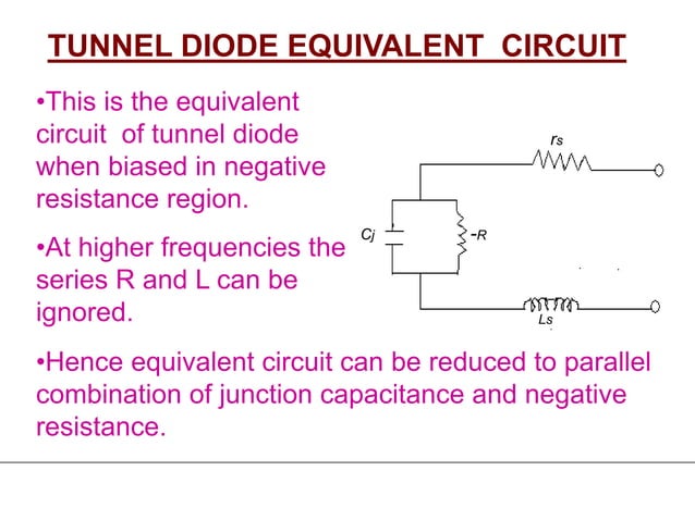 Tunnel Diode.ppt | Chemistry | Science
