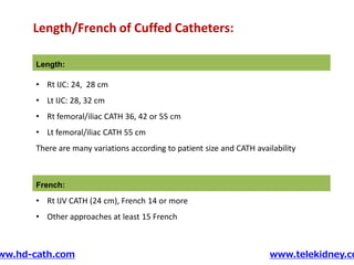 Tunneled catheter insertion | PDF