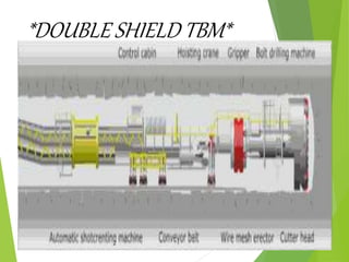 Advanced tunnel borring machine.ppt | Geology | Science