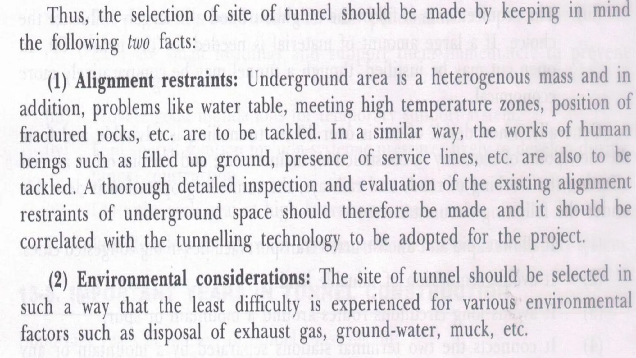 TUNNEL ENGINEERING basics of tunnel types .pdf