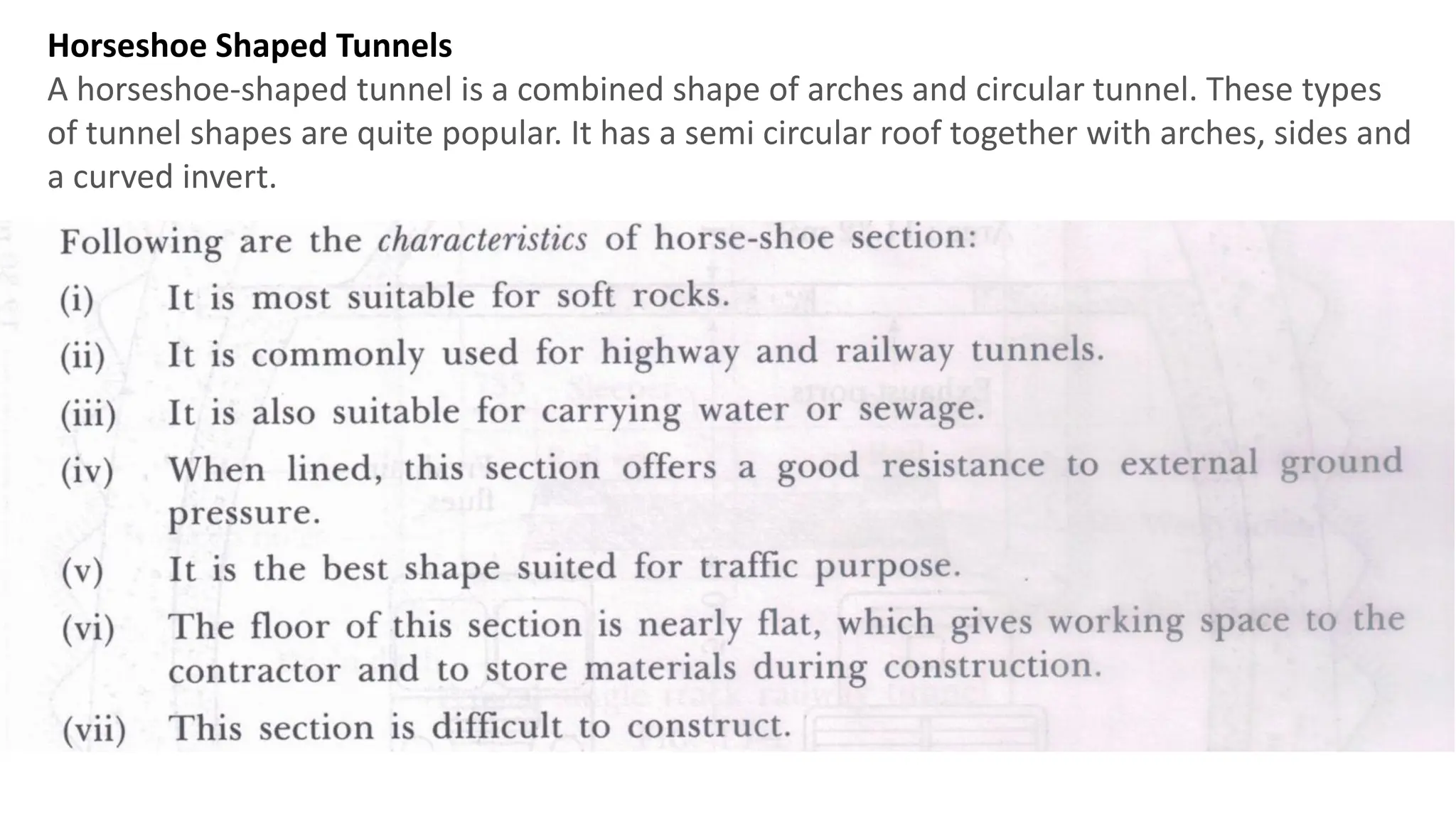TUNNEL ENGINEERING basics of tunnel types .pdf