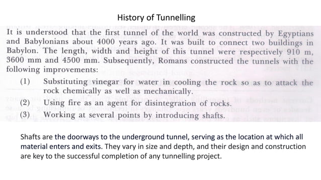 TUNNEL ENGINEERING basics of tunnel types .pdf