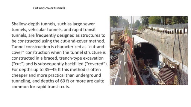 TUNNEL ENGINEERING basics of tunnel types .pdf