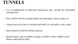 TUNNEL ENGINEERING basics of tunnel types .pdf