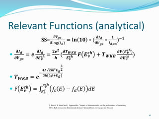 Tunnel Fet Learning Module Draft Pptx