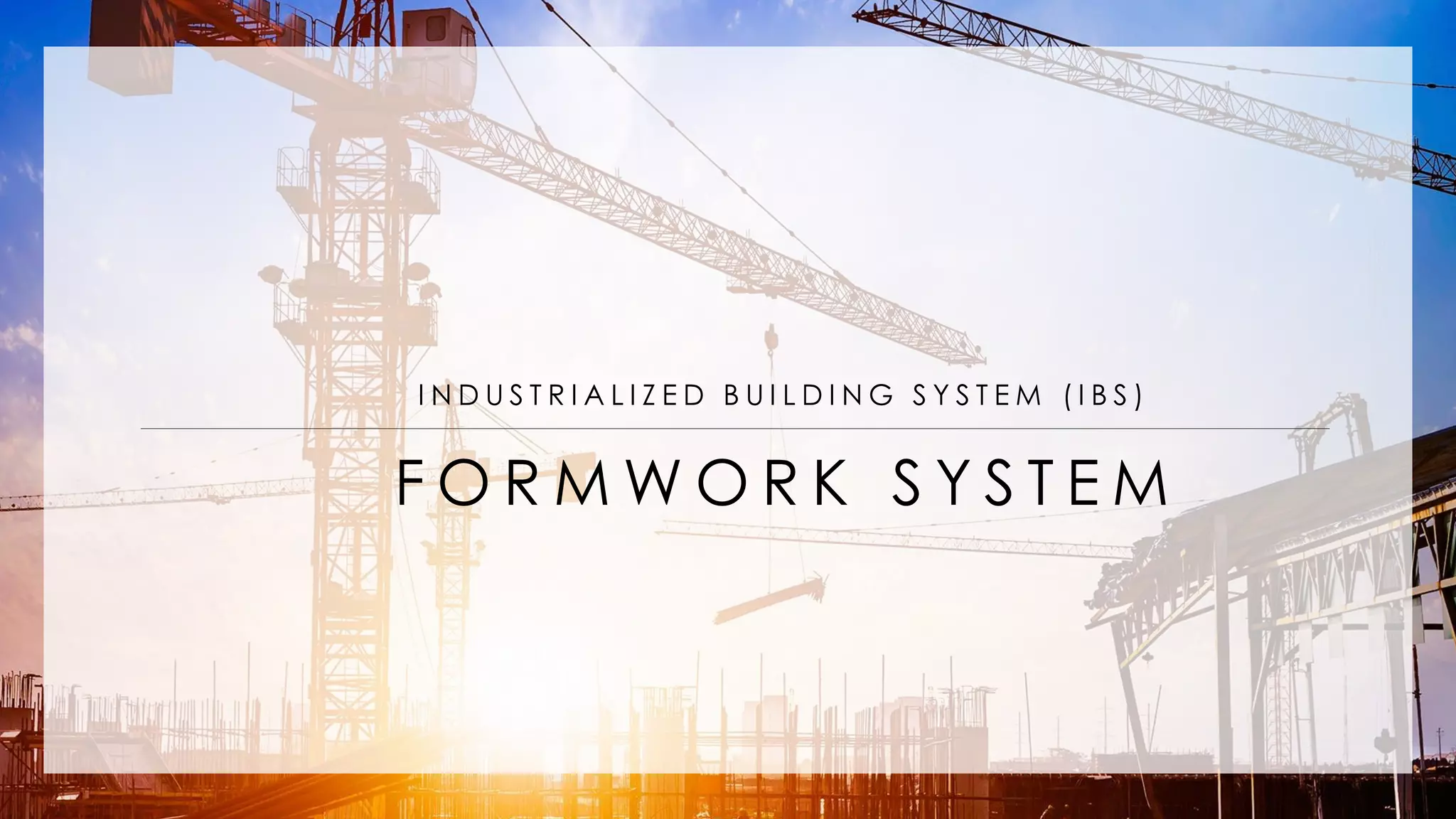 CT III IBS Formwork System | PDF | Civil Engineering Industry | Industries