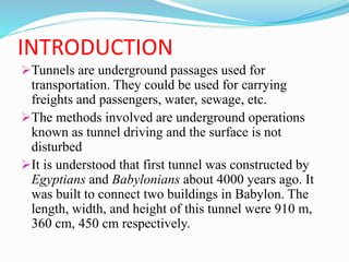 Tunneling | PPTX