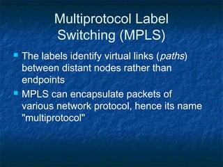 Tunneling in MPLS | PPT