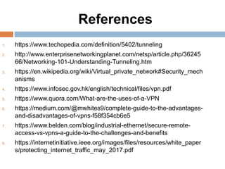 Tunneling vpn security and implementation | PPTX | Internet | Computing