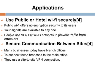 Tunneling vpn security and implementation | PPTX | Internet | Computing
