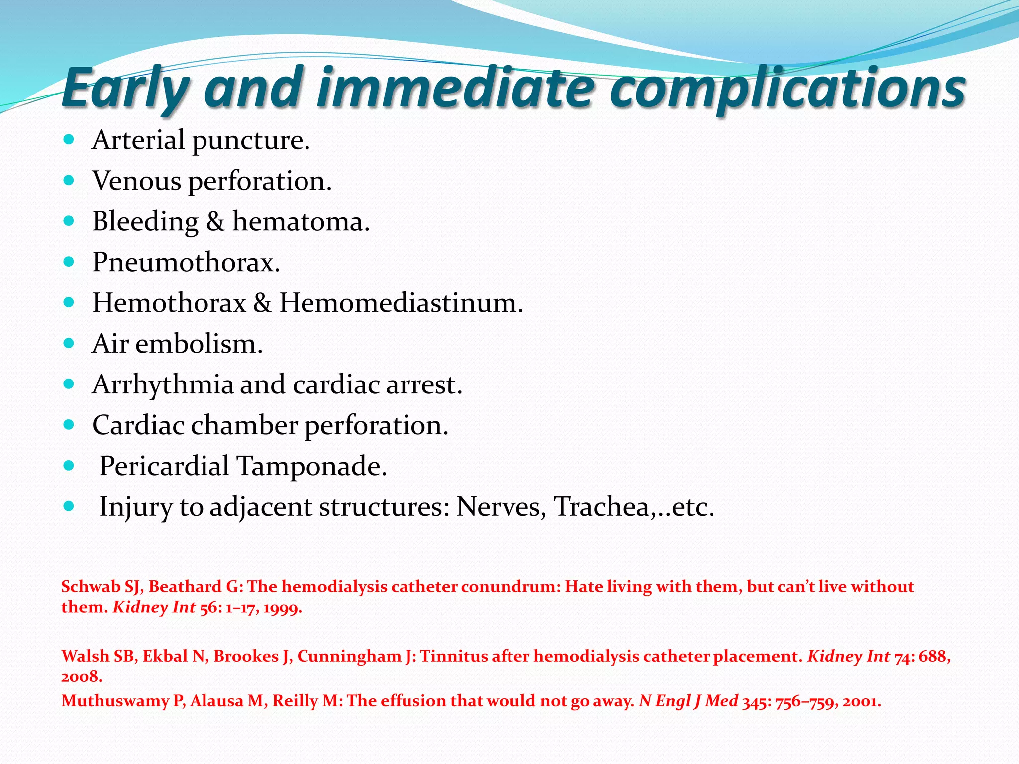 Tunnelled cuffed catheter (permacath) | PPTX