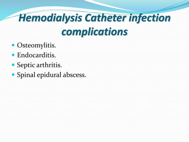 Tunnelled cuffed catheter (permacath) | PPTX