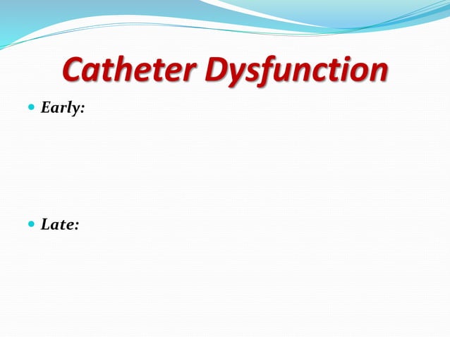 Tunnelled cuffed catheter (permacath) | PPTX