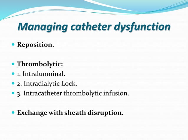 Tunnelled cuffed catheter (permacath) | PPTX