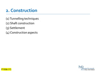 Tunnelling method in transportation .pptx