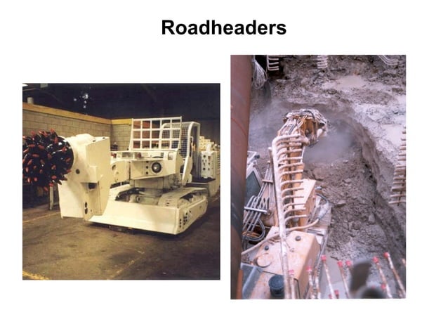 Tunnelling methods | PPT | Geology | Science
