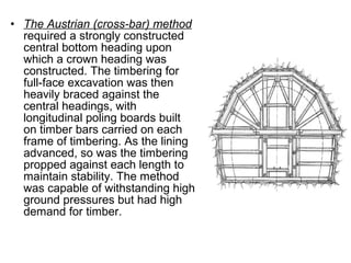 Tunnelling methods | PPT