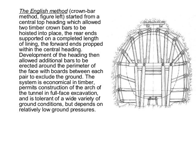 Tunnelling methods