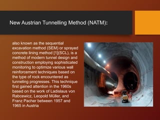 Tunnelling Methods.pdf | Geology | Science