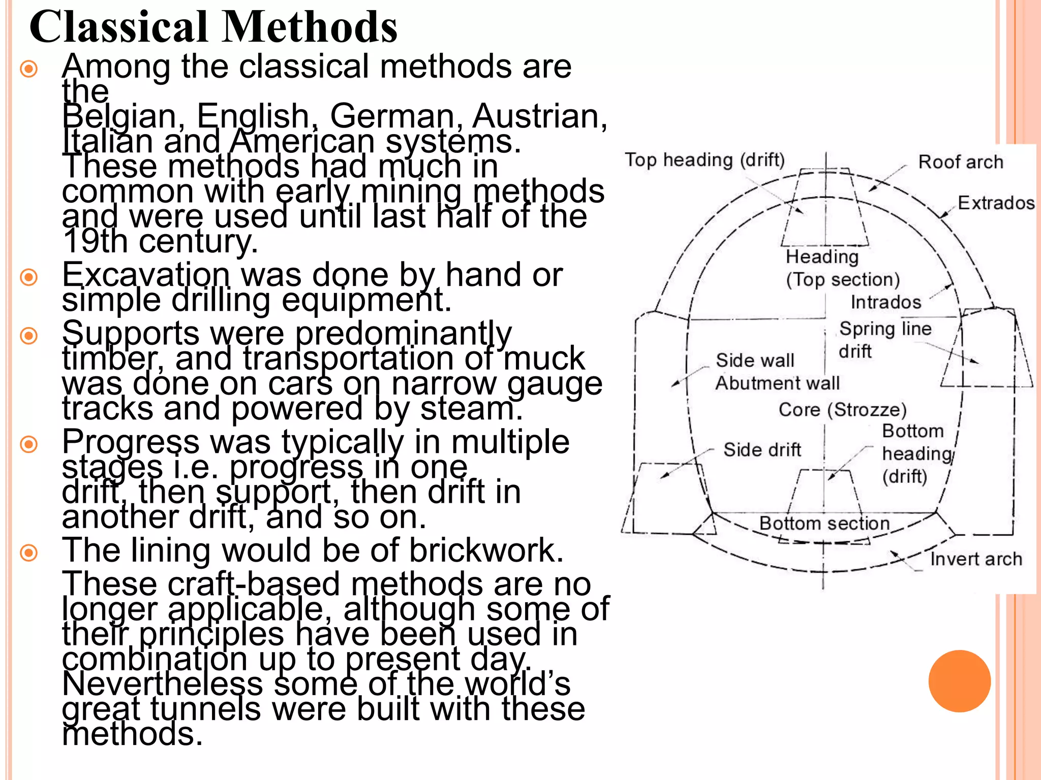 Tunnel making methods and tunnel boring machine | PPTX