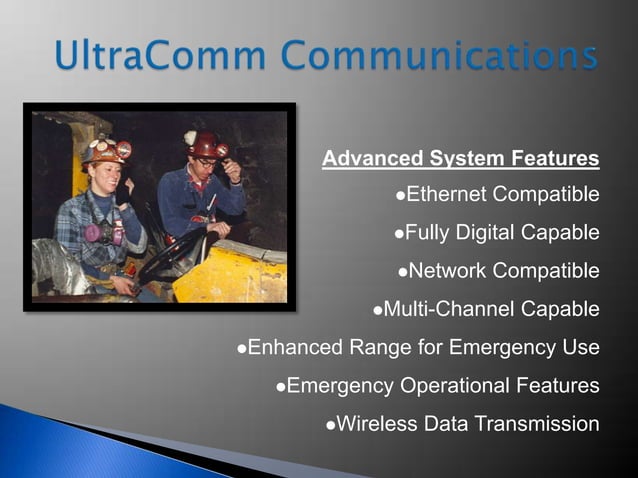 Tunnel Radio Communications and Tracking | PPTX