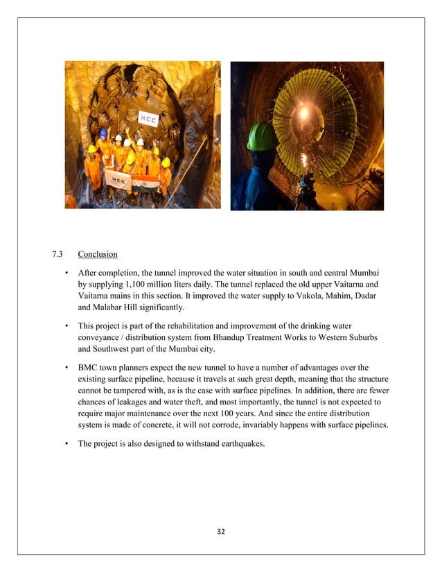 Tunnel Engineering Report (VJTI MUMBAI) | PDF