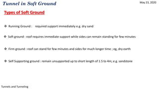 Tunnels and tunneling (Engineering Geology) | PDF