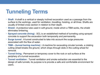 TUNNELS AND TUNNELING IN CIVIL ENGINEERING.pptm.pptx