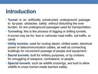 TUNNELS AND TUNNELING IN CIVIL ENGINEERING.pptm.pptx