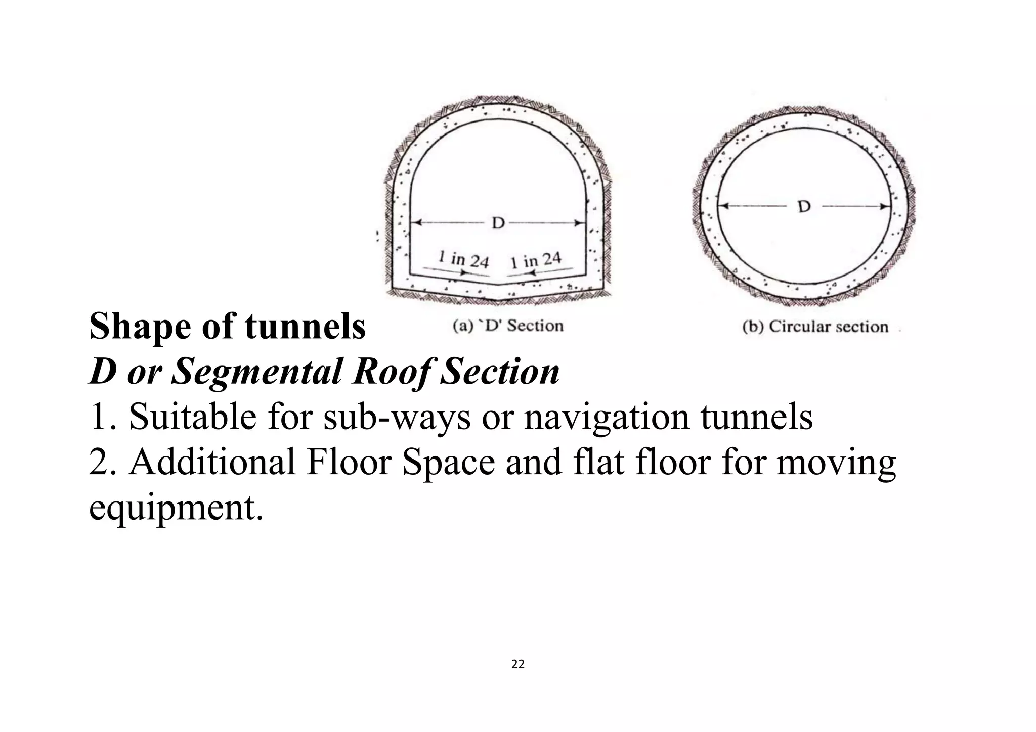 Tunnels, types & importance | PDF