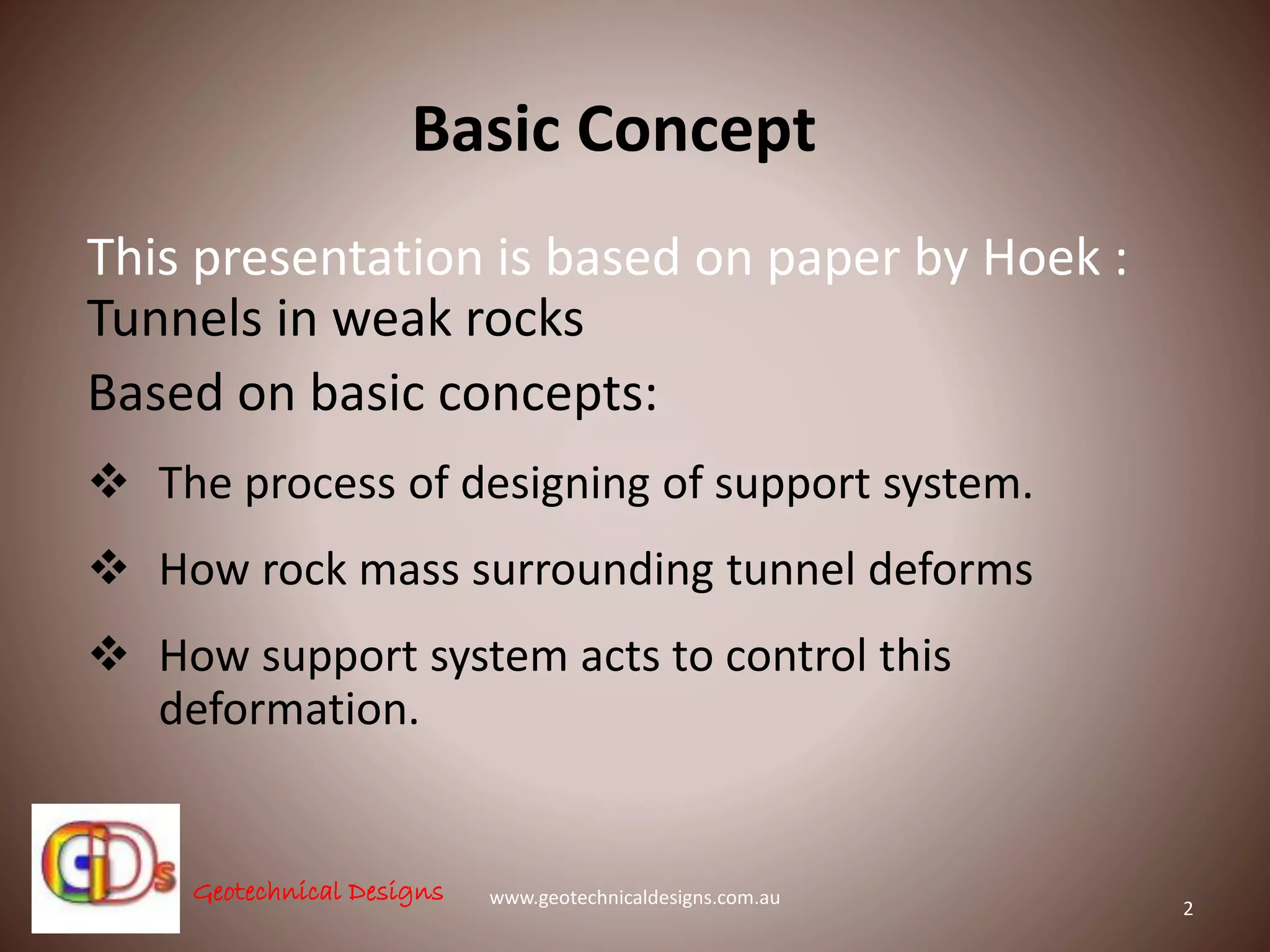 Tunneling in weak rock | PDF | Civil Engineering Industry | Industries