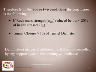 Tunneling in weak rock | PDF