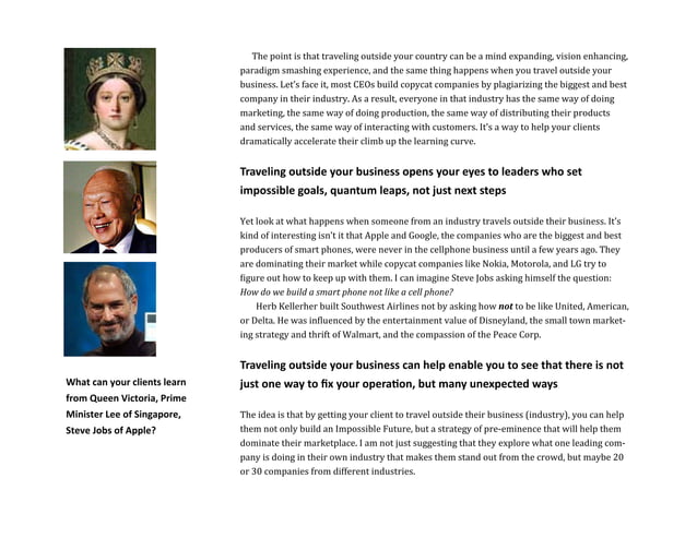 From Tunnel Vision to Funnel Vision | PDF | Business Travel | Travel Type