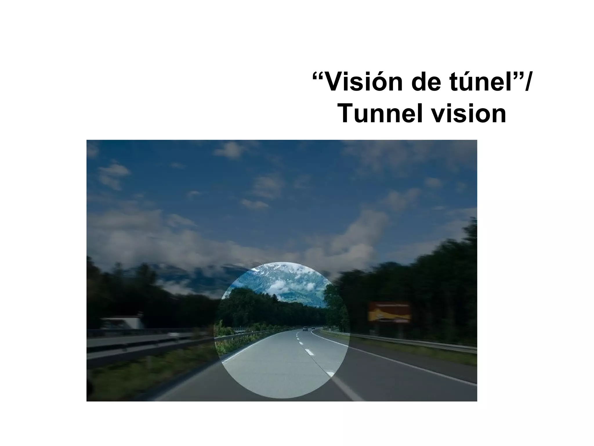 Tunnel vision and diagnostic error | PPT