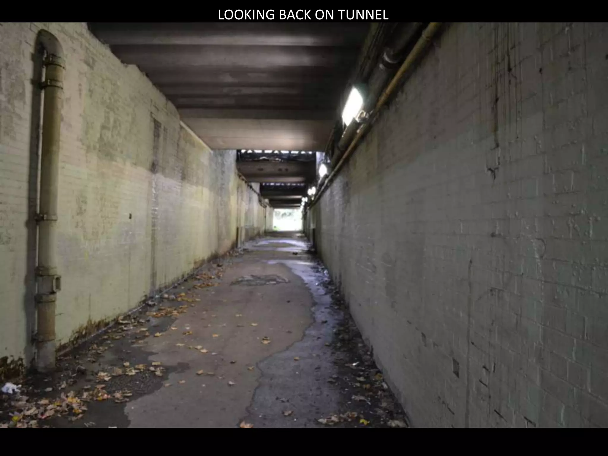 Tunnel walkthrough | PPTX