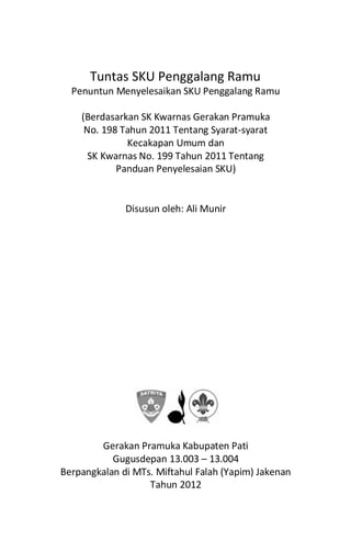 Tuntas SKU Penggalang Ramu | PDF