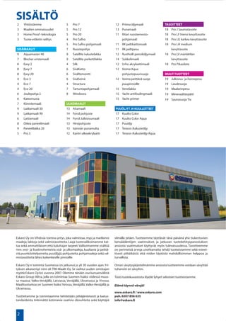 Eskaro OY Tuotekuvasto 2014 | PDF