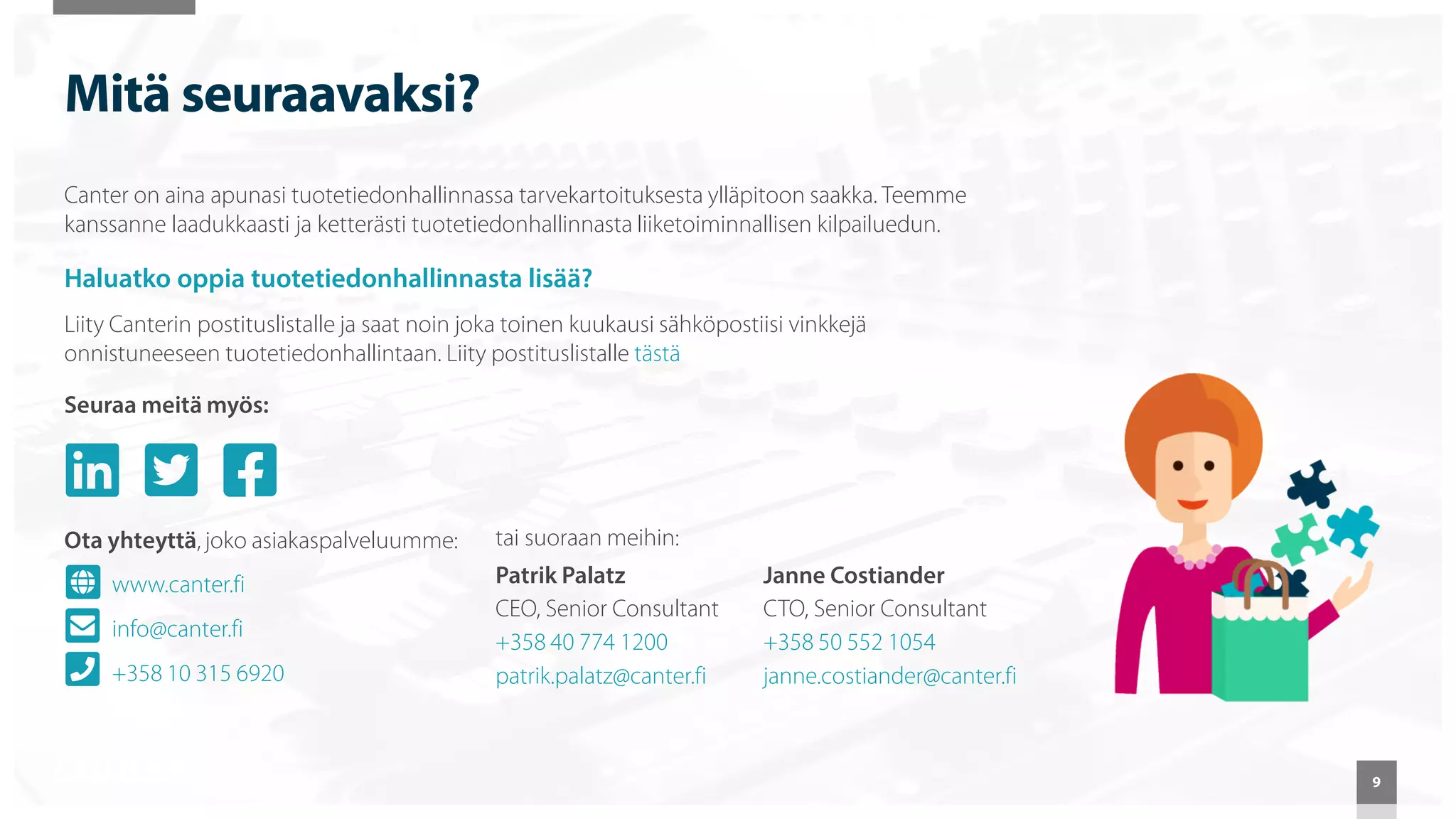 Tuotetiedonhallinta PIM opas Canter | PDF