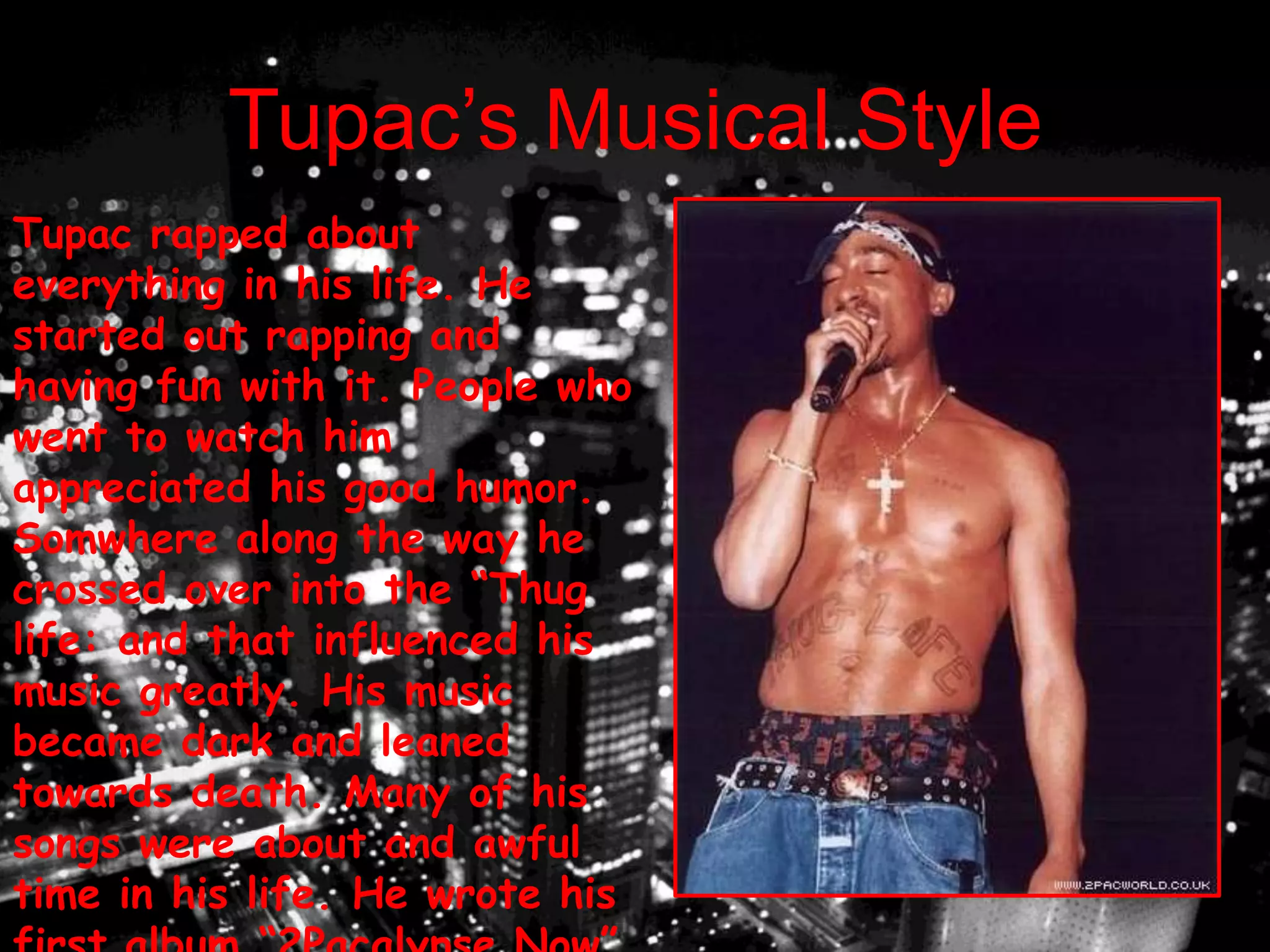 Tupac Amaru Shakur | PPTX