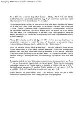 Tupac Shakur - biografia | PDF