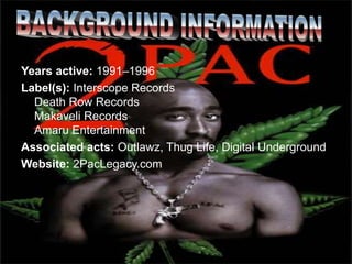 Tupac Killuminati Hintergrundbild