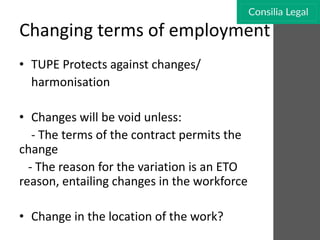 Your Guide to TUPE Legislation | PDF
