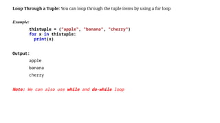 tuple in python is an impotant topic.pptx