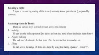 Tuples | PPT