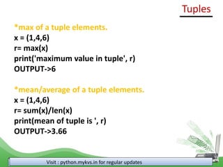 tuples chapter (1).pdfhsuenduneudhhsbhhd | PDF