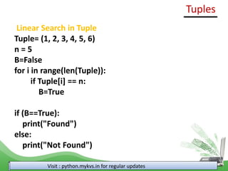 tuples chapter (1).pdfhsuenduneudhhsbhhd | PDF