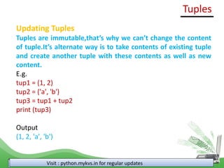 tuples chapter (1).pdfhsuenduneudhhsbhhd | PDF